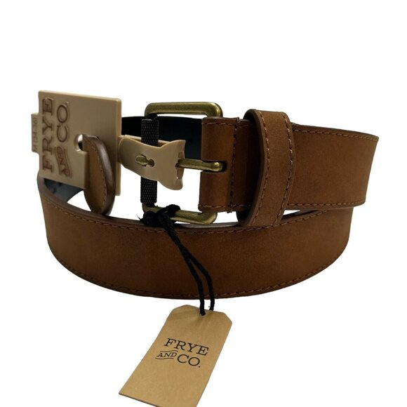 Frye and Co | Accessories | Frye And Co Belt Mens M 3436 Vegan Leather ...